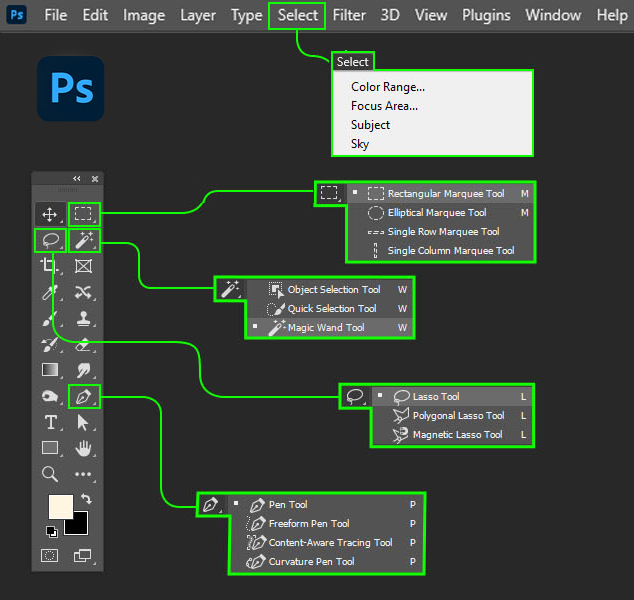 03.5 Photoshop Selection Tools – ART253 Digital Imaging